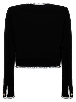 Moschino Crepe Short Jacket