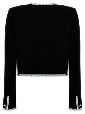 Moschino Crepe Short Jacket