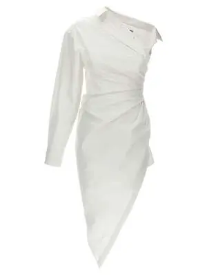 Alexander Wang Asymmetrical Shirt Dress - White