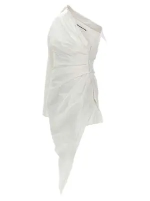 Alexander Wang Asymmetrical Shirt Dress - White