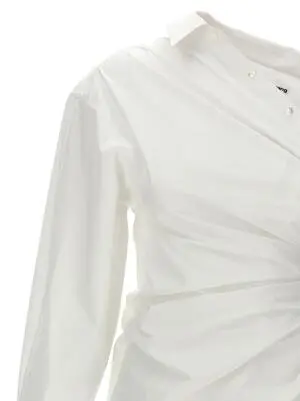 Alexander Wang Asymmetrical Shirt Dress - White