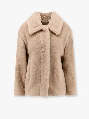 Max Mara Mxmtritone Alpaca, Virgin Wool And Silk Jacket - Multicolor
