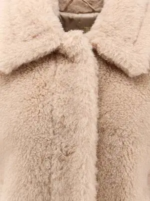 Max Mara Mxmtritone Alpaca, Virgin Wool And Silk Jacket - Multicolor