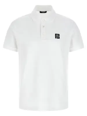 Balmain Embroidery Polo Shirt - Multicolor