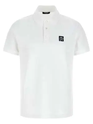 Balmain Embroidery Polo Shirt - Multicolor