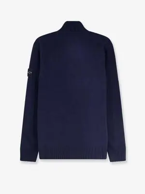 Stone Island Virgin Wool Blend Sweater - Multicolor