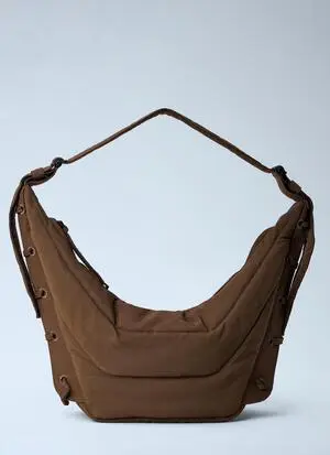 LEMAIRE Medium Soft Game Crossbody Bag - Brown
