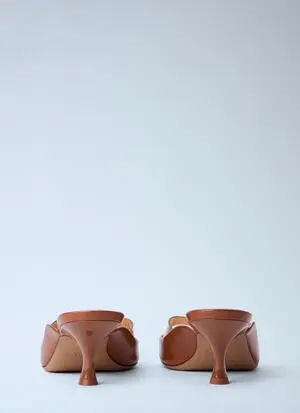 Chloé Junie Heeled Sandals - Brown