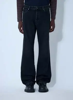 Miu Miu Five-pocket Jeans - Black