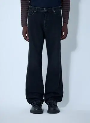 Miu Miu Five-pocket Jeans - Black