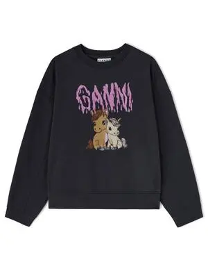 GANNI Islands Sweatshirt - Multicolor