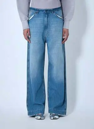 MAISON MARGIELA Wide-leg Denim Jeans