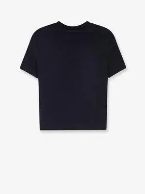 Fendi Cropped Stretch Cotton T-shirt