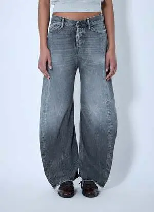Acne Studios Wide-leg Denim Trousers