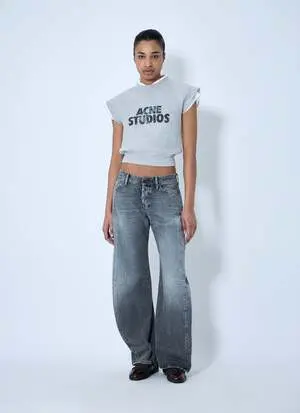 Acne Studios Wide-leg Denim Trousers