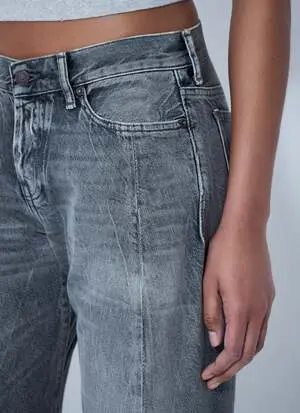 Acne Studios Wide-leg Denim Trousers