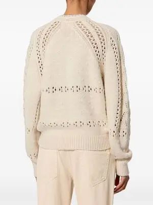 Isabel Marant Étoile Luce Wool And Cotton Sweater - Multicolor