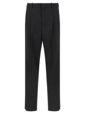 Saint Laurent Smocking' Pants - Black