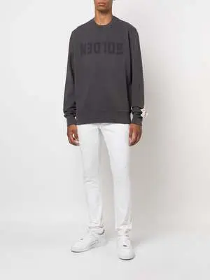 GOLDEN GOOSE Logo Cotton Sweatshirt