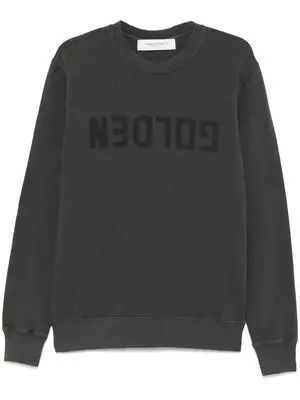 GOLDEN GOOSE Logo Cotton Sweatshirt - Multicolor