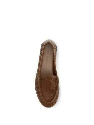 Bottega Veneta Silenzio Loafers - Brown