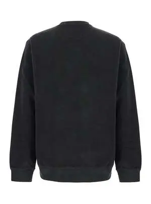 C.P. COMPANY Sweatshirt With Round Neck And Long Sleeves In Fleece - Gray
