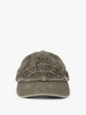 GOLDEN GOOSE Deconstructed Washed Cotton Baseball Cap - Multicolor