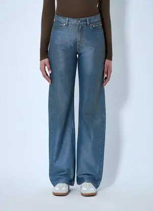 Our Legacy Wide-leg Denim Trousers - Blue