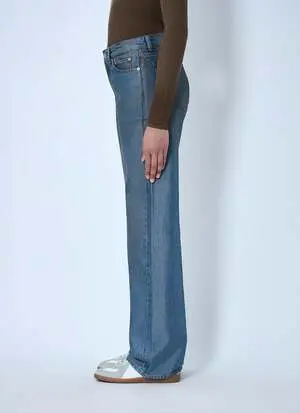 Our Legacy Wide-leg Denim Trousers - Blue