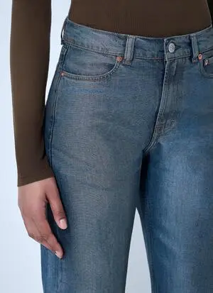 Our Legacy Wide-leg Denim Trousers - Blue