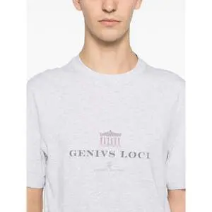 Brunello Cucinelli Grey T-shirts & Vests T-shirts