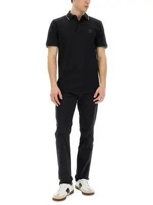 BOSS Polo With Logo - Black