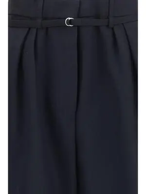 Dries Van Noten Wide-leg Pants With Drawstring