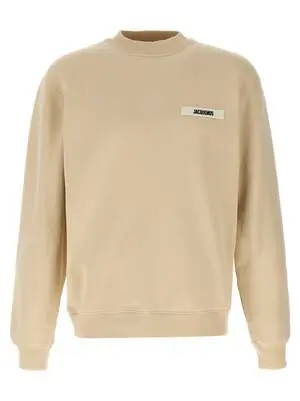 Jacquemus Le Sweatshirt Gros Grain' Sweatshirt - Cream