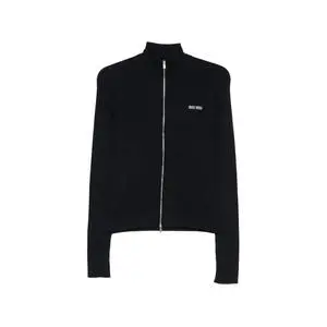 Miu Miu Knitwear Cardigans - Blue