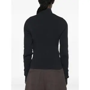 Miu Miu Ribbed Knit Cardigan - Blue