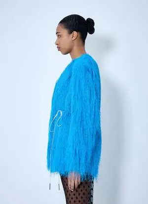 Dries Van Noten Fringed Jacket