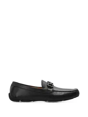 FERRAGAMO Leather Driver Shoes - Multicolor