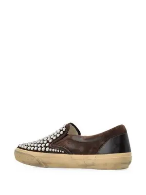 GOLDEN GOOSE Vce Leather Slip On