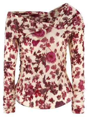 Isabel Marant Étoile Danka Silk Top - Pink