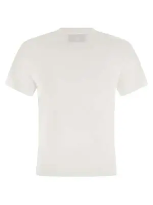 AMI Paris De Coeur' Cropped T-shirt - Multicolor