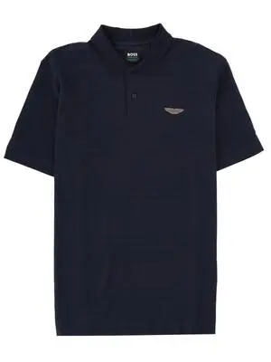 BOSS Polo With Logo - Blue