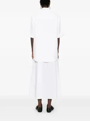 JIL SANDER Linen Classic Collar Shirt