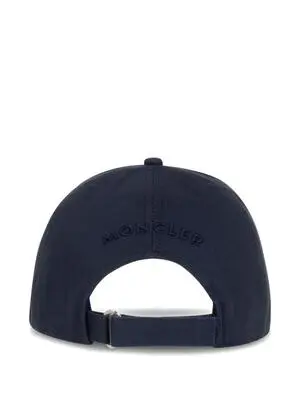 Moncler Logo Cotton Baseball Cap - Multicolor