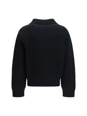 Dries Van Noten High-neck Buttoned Cardigan - Black