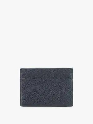 Saint Laurent Tiny Cassandre Textured Leather Card Holder