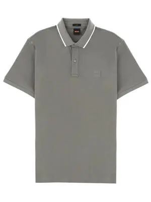 BOSS Polo With Logo - Gray