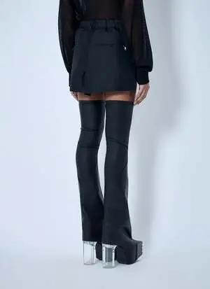 Rick Owens Nylon Polyurethane Skirt
