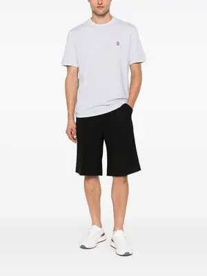Brunello Cucinelli Logo Cotton T-shirt