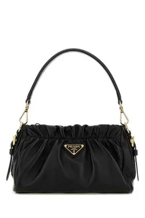 Prada Nappa Leather Handbag - Black